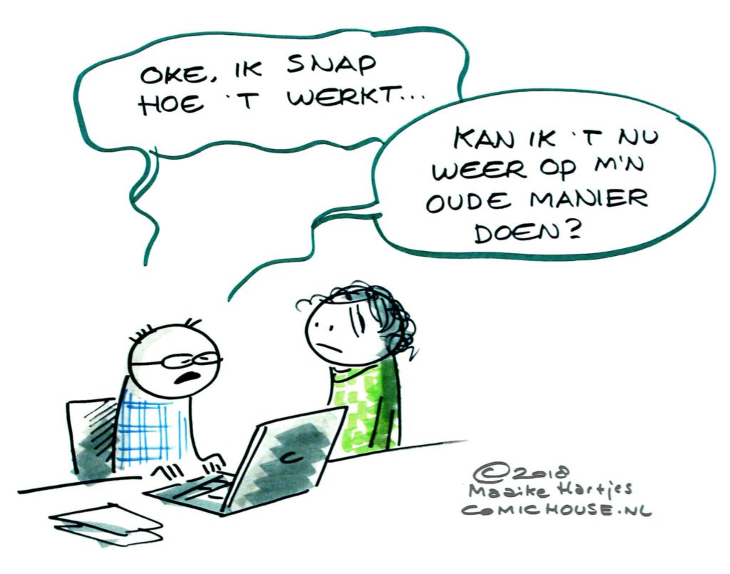 E-health workshop van het Zorg Innovatie Forum - LIVE-CARTOONING